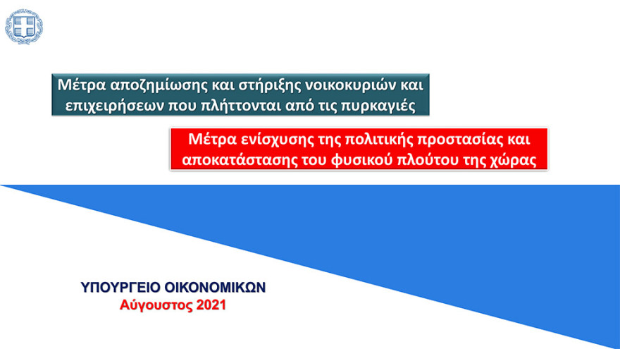 ΧΡ. ΣΤΑΪΚΟΥΡΑΣ: TΑ ΜΕΤΡΑ ΑΠΟΖΗΜΙΩΣΗΣ ΚΑΙ ΣΤΗΡΙΞΗΣ ΝΟΙΚΟΚΥΡΙΩΝ ΚΑΙ ...