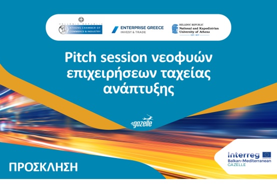 Pitch session νεοφυών επιχειρήσεων ταχείας ανάπτυξης - Εμπορικό και ...